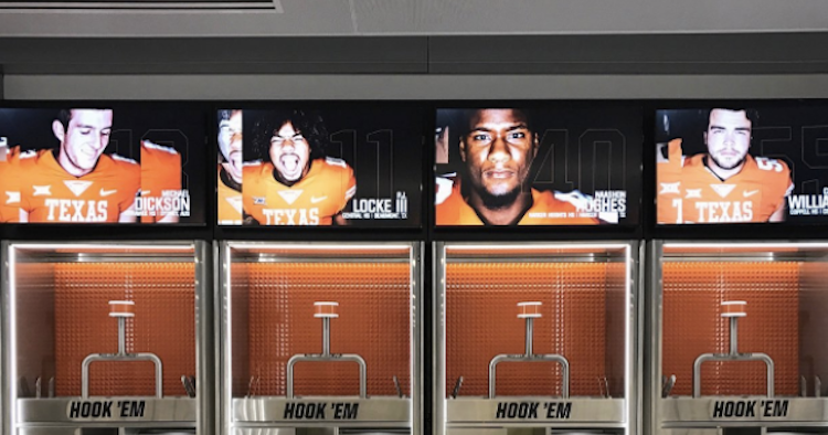 Photos: Texas Longhorns' new locker room is out of this world