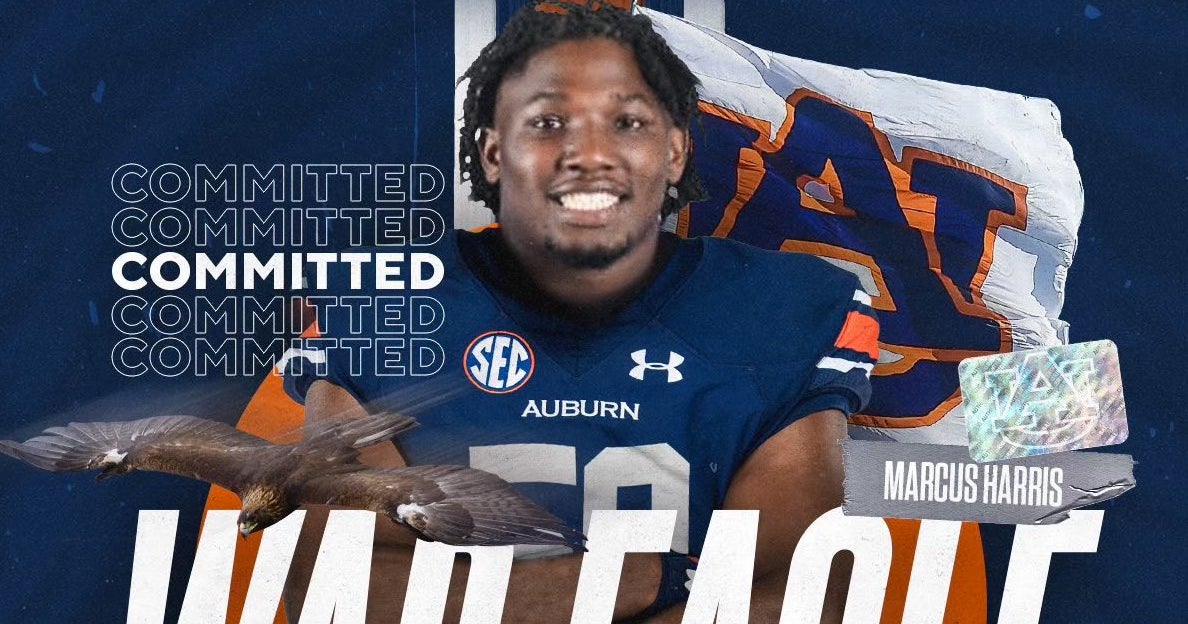 DE Marcus Harris commits to Auburn