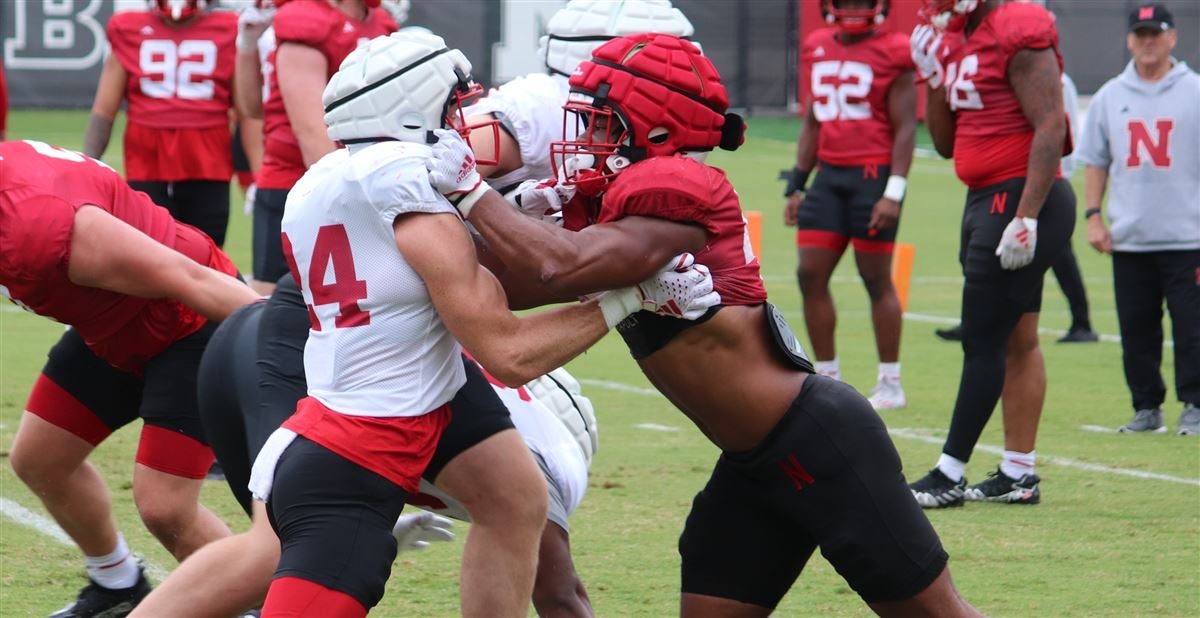 Photos from Nebraska football's Friday open practice period