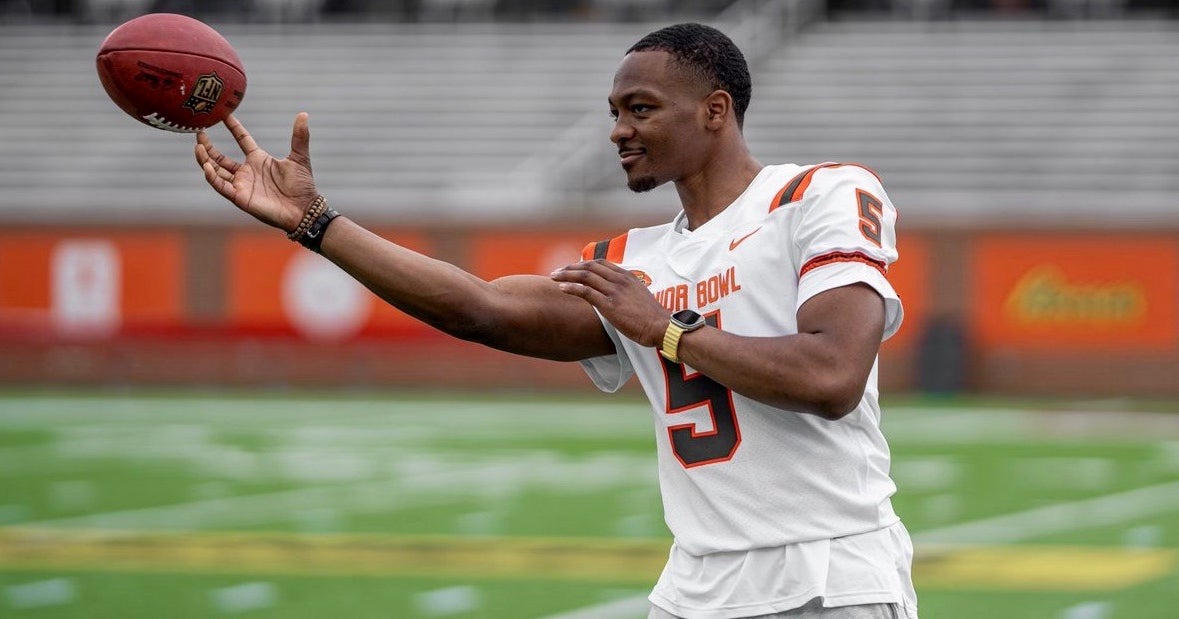 Hendon Hooker making most of ‘one-off situation’ at Senior Bowl as ...