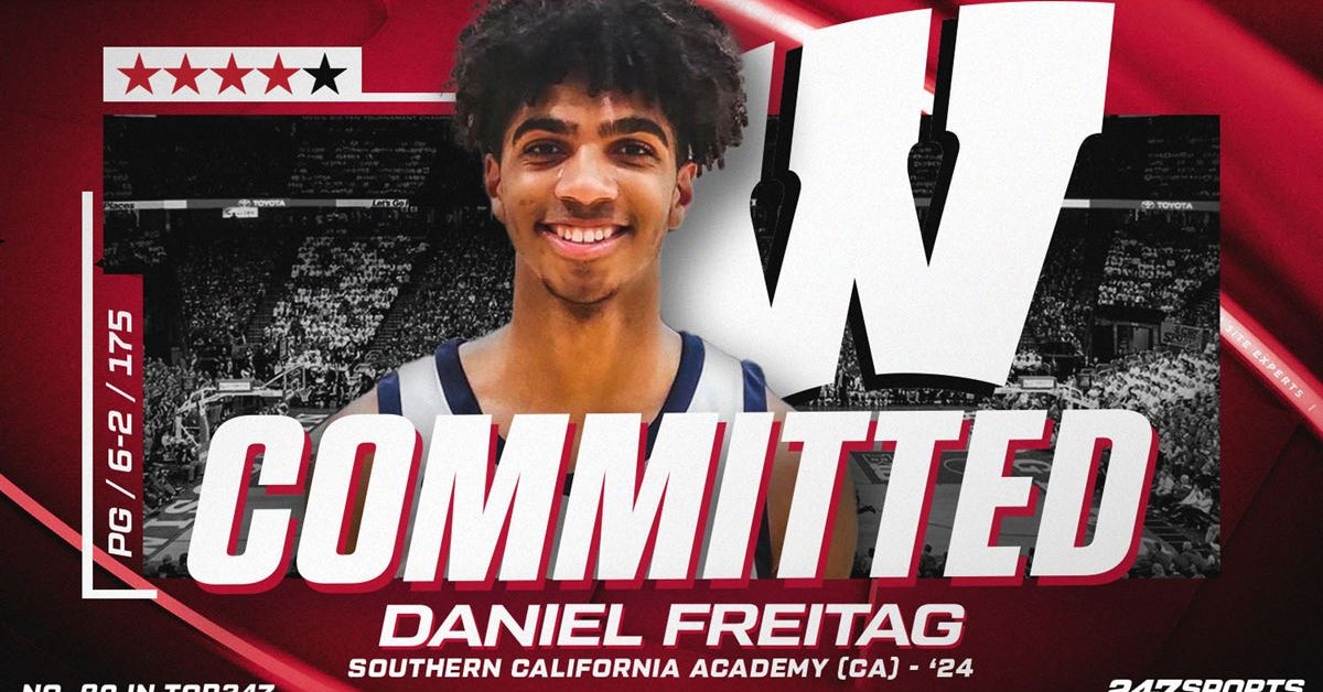 Top100 guard Daniel Freitag picks the Wisconsin Badgers