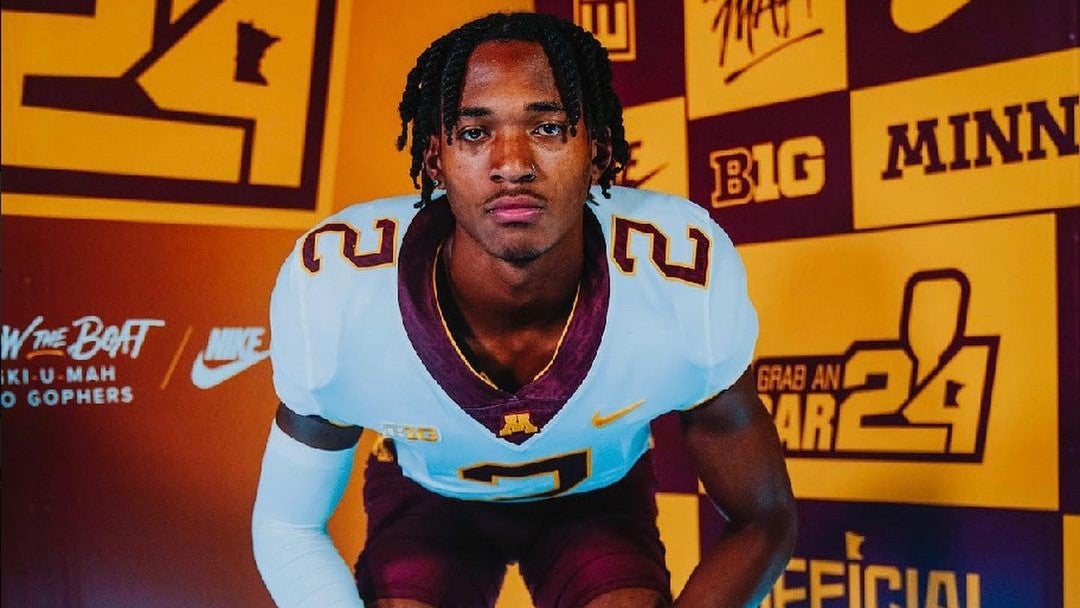 Texas corner Mike Gerald is excited to be a Gopher