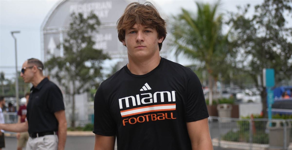2025 TE Logan Brooking has NFL bloodlines and ties to South Florida