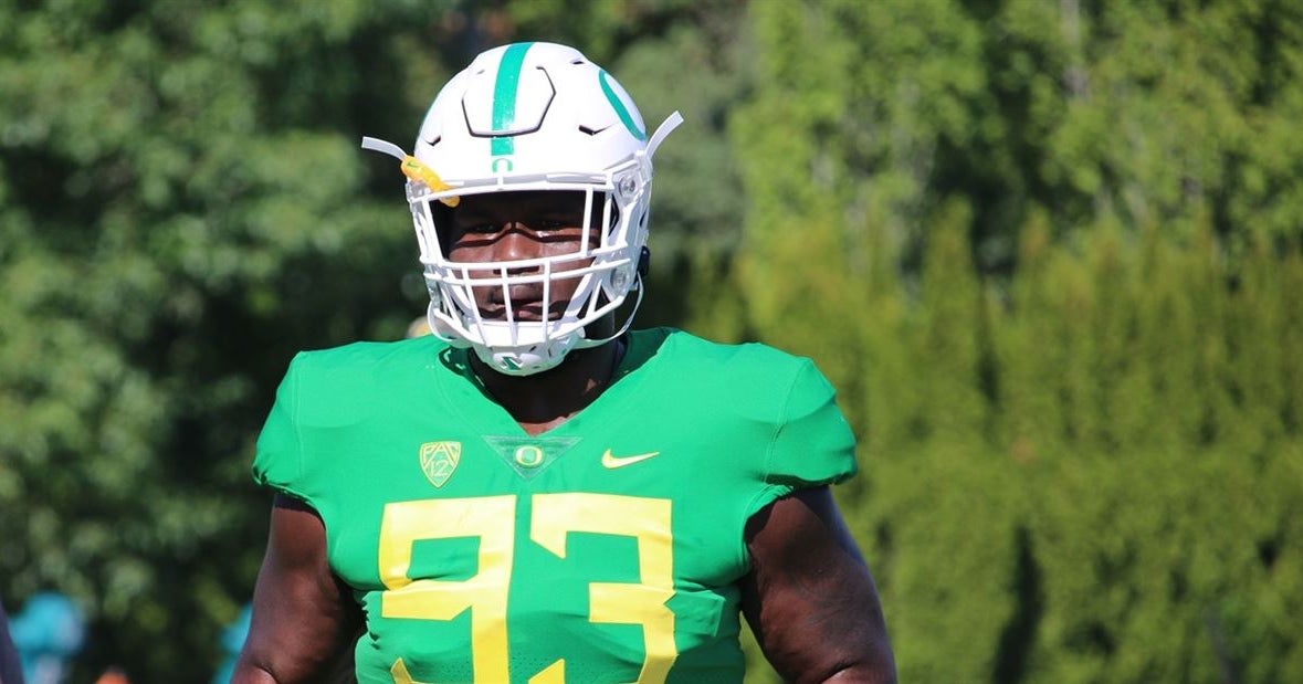 Ex-Oregon DL Jayson Jones announces transfer to Auburn