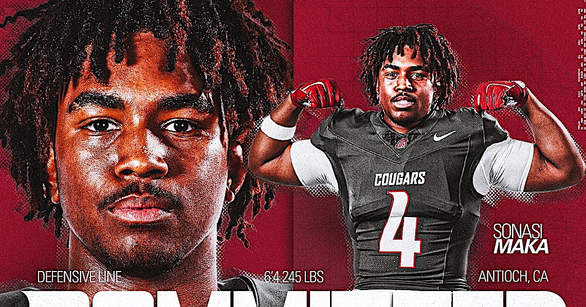 WSU beats Power 4 schools, Pac-12 foes as DE Sonasi Maka verbals to Cougs
