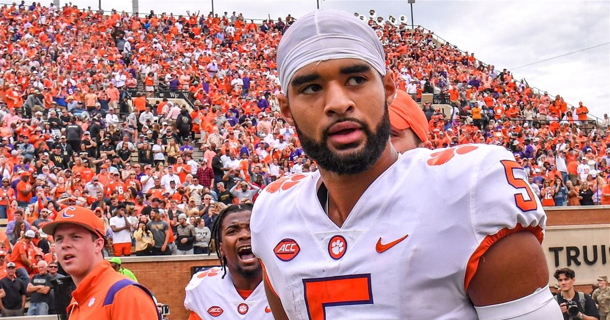 Clemson QB D.J. Uiagalelei recaps career-best performance after Tigers ...