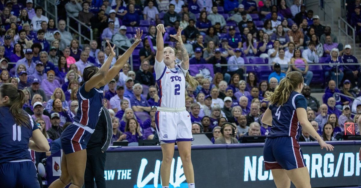 Madison Conner leads the way as TCU beats FDU, 73-51, in first round of ...