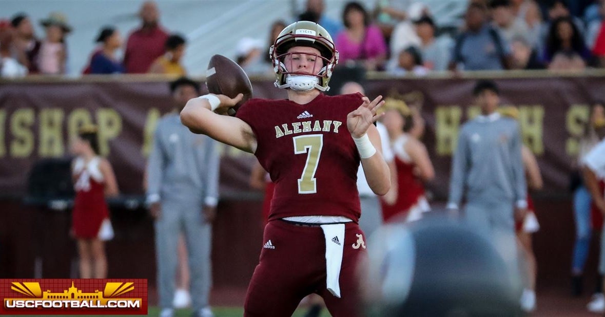 '21 QB Miller Moss focusing on Alemany football