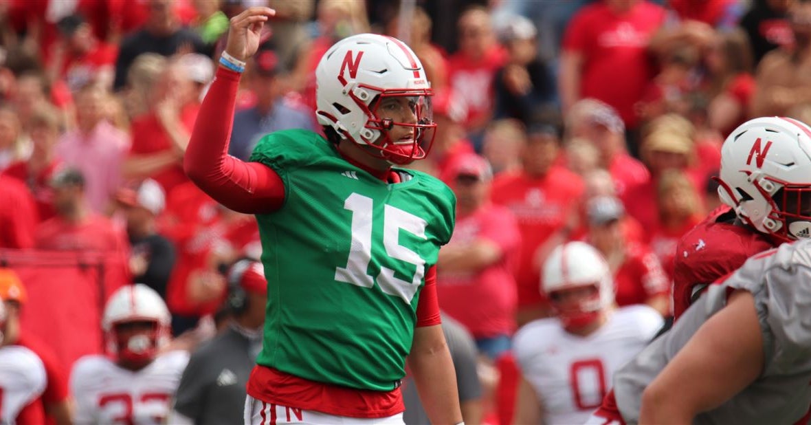 Nebraska's Dylan Raiola shines in spring game debut: Five-star freshman ...