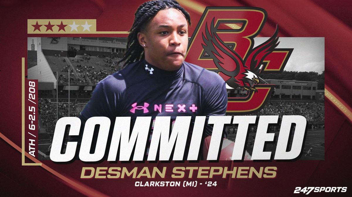 Boston College gets commitment from Michigan DB Desman Stephens
