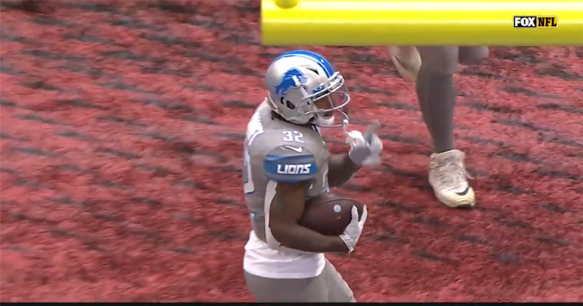 D'Andre Swift scores touchdown for Lions in return to Georgia