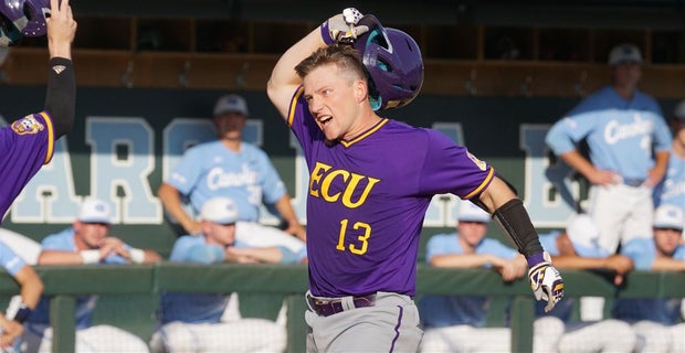 Big first inning leads ECU to rivalry victory in Chapel Hill