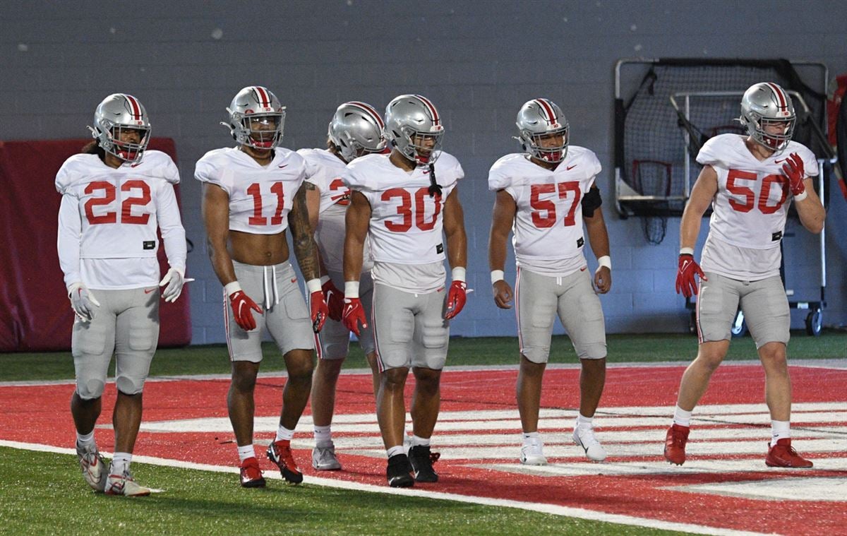 Sights and Sounds: Buckeyes back on practice field for sixth day of ...