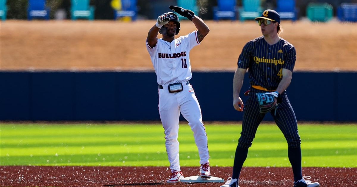 Georgia baseball shows offensive versatility in 9-1 victory over Quinnipiac