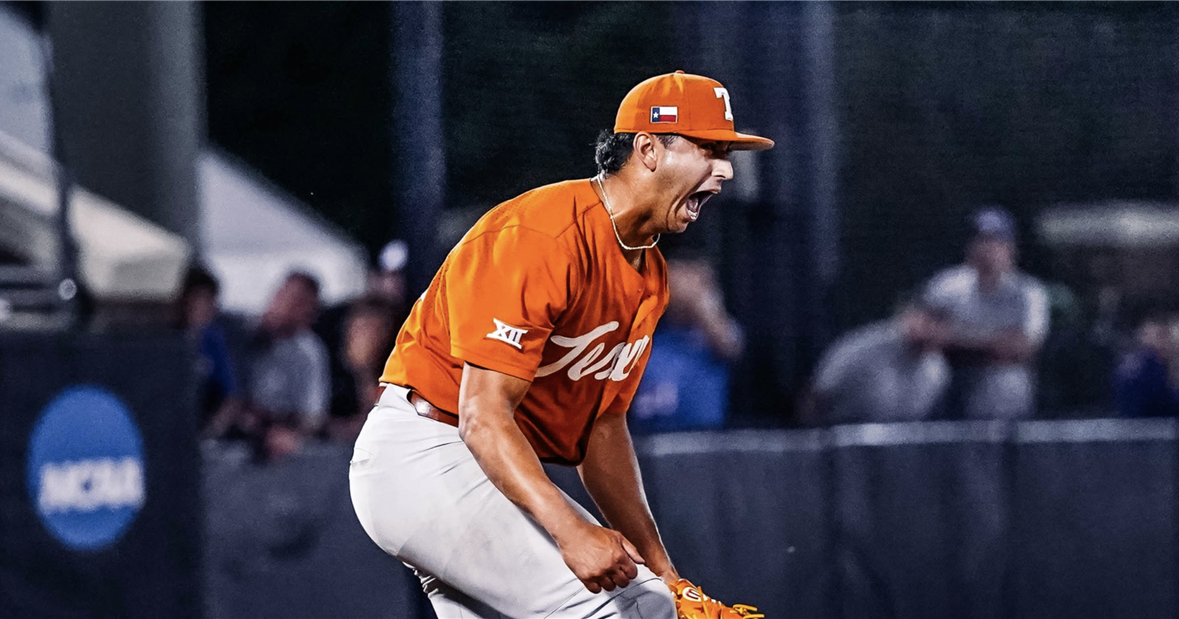 Watch: Texas baseball celebrates punching ticket to College World Series