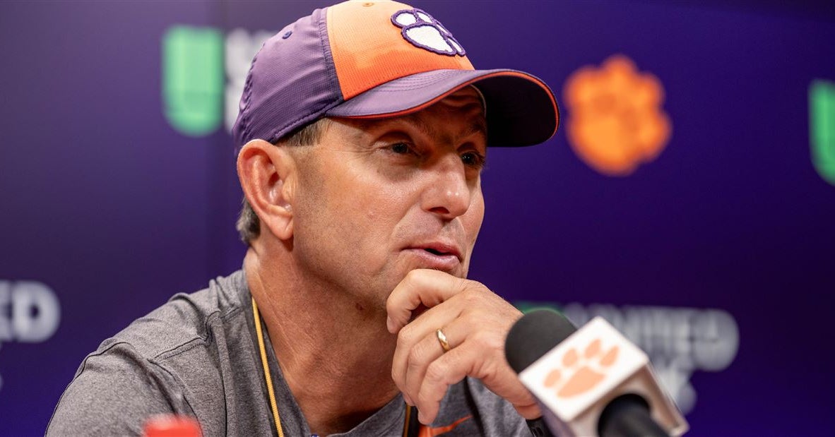 Dabo Swinney says every player is ‘technically a transfer,’ including ...