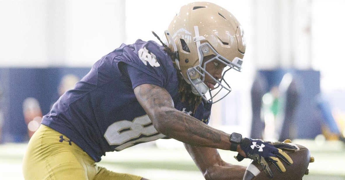 Notre Dame Wide Receiver Scrap Richardson to Enter the Transfer Portal