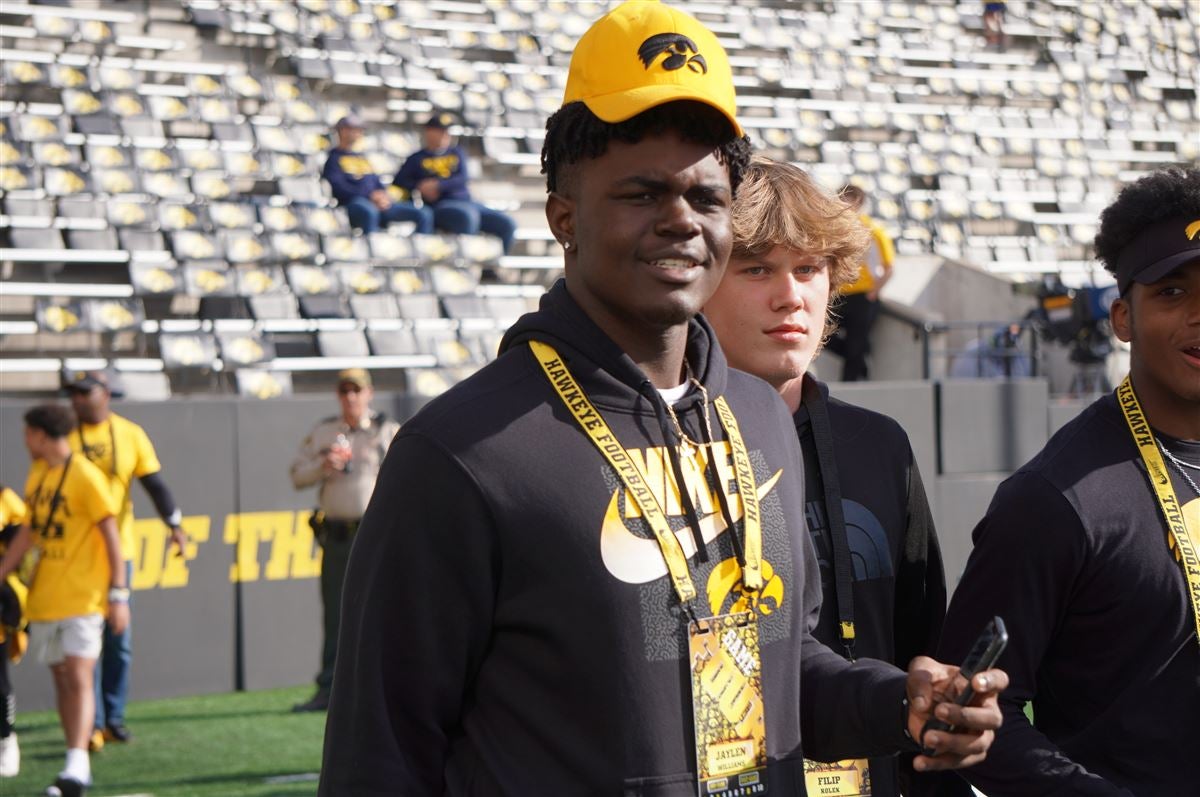 2025 DL Jaylen Williams discusses Iowa offer and visit