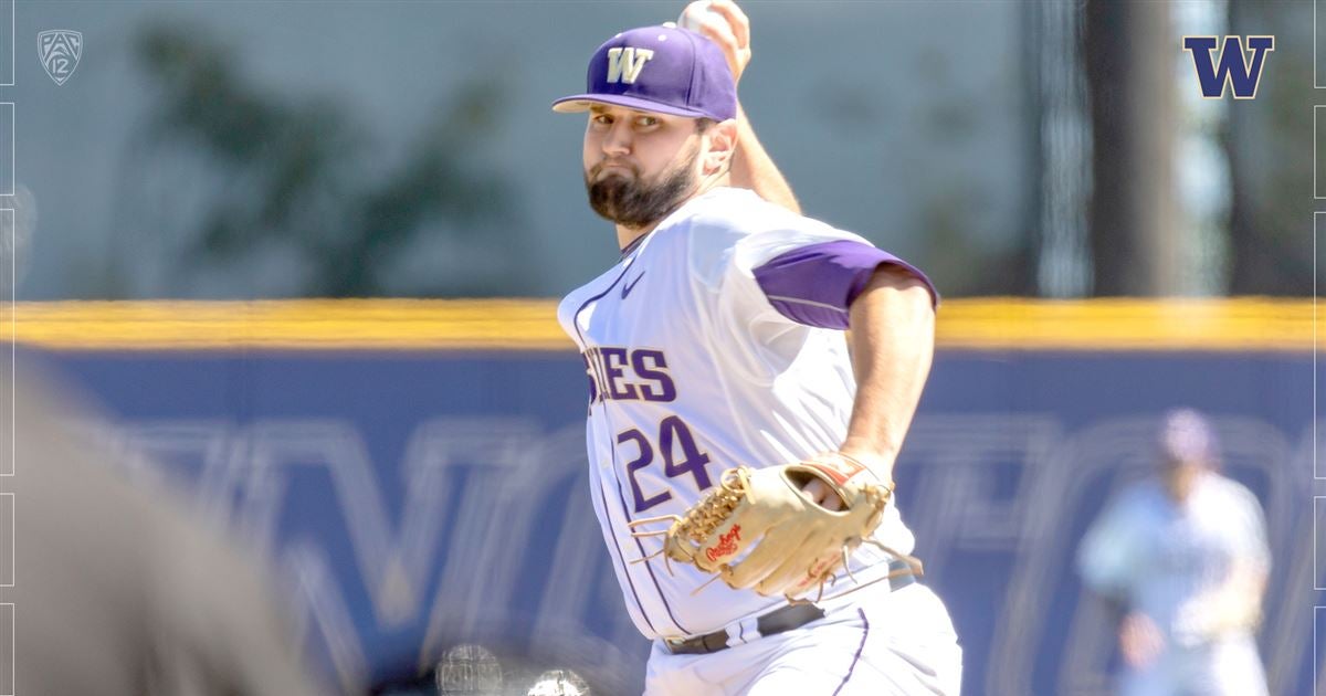 Washington Baseball Wins Battle Of Huskies, 7-1 in NCAA Regional