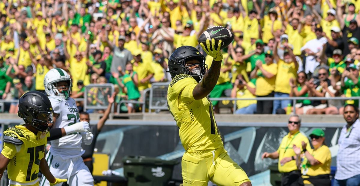 WATCH: Troy Franklin excited about Oregon's hot start to the 2023 season
