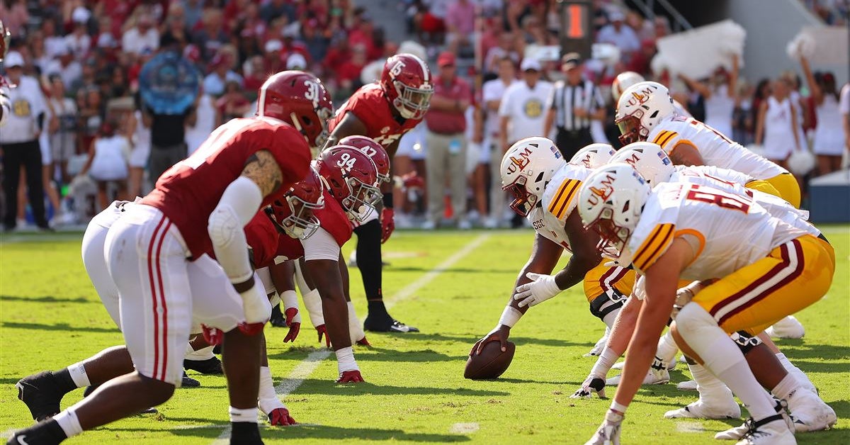 Point spread released for Alabama football vs. Louisiana-Monroe