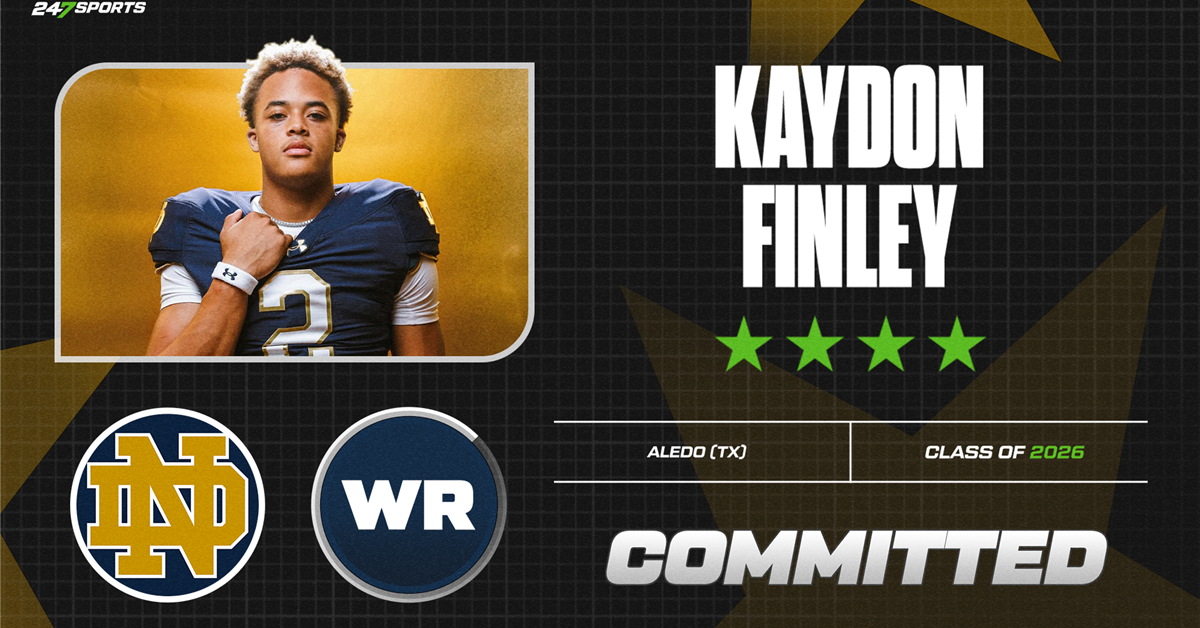 BREAKING: Notre Dame Lands a Commitment From Elite WR Kaydon Finley