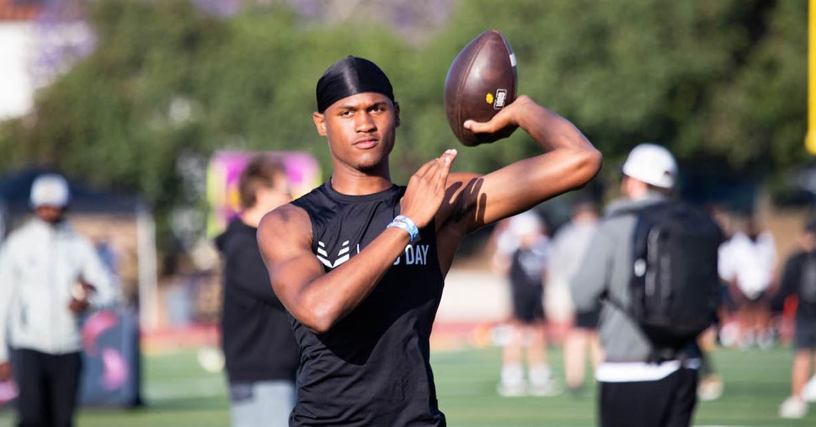 One-on-one with Notre Dame QB commit Deuce Knight at the Elite 11 Finals