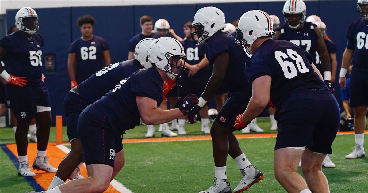 Auburn's battle at right tackle 'very close'
