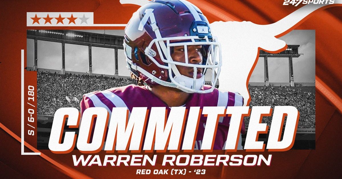 Four-star defensive back Warren Roberson flips from TCU, signs with Texas