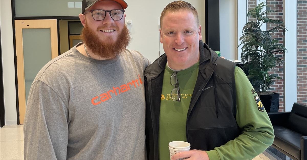 Inside new Iowa offensive lineman Rusty Feth's decision to pick the ...