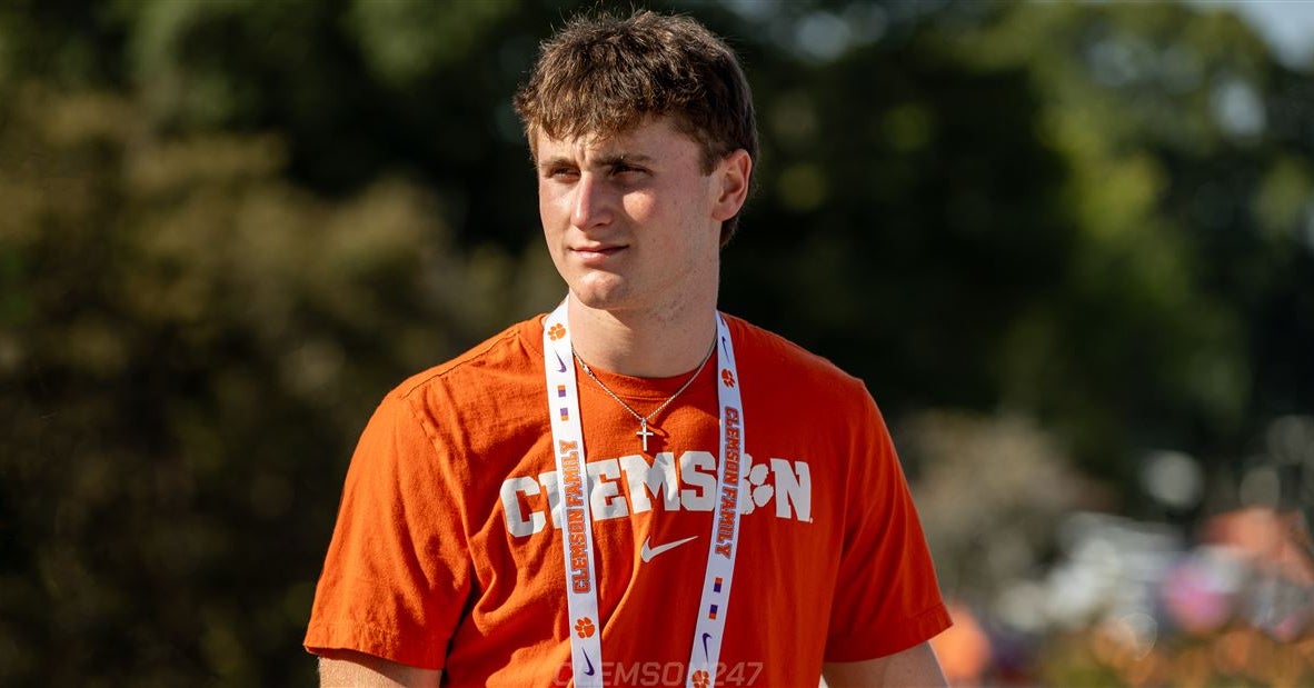 Top247 WR Connor Salmin announces commitment to Clemson