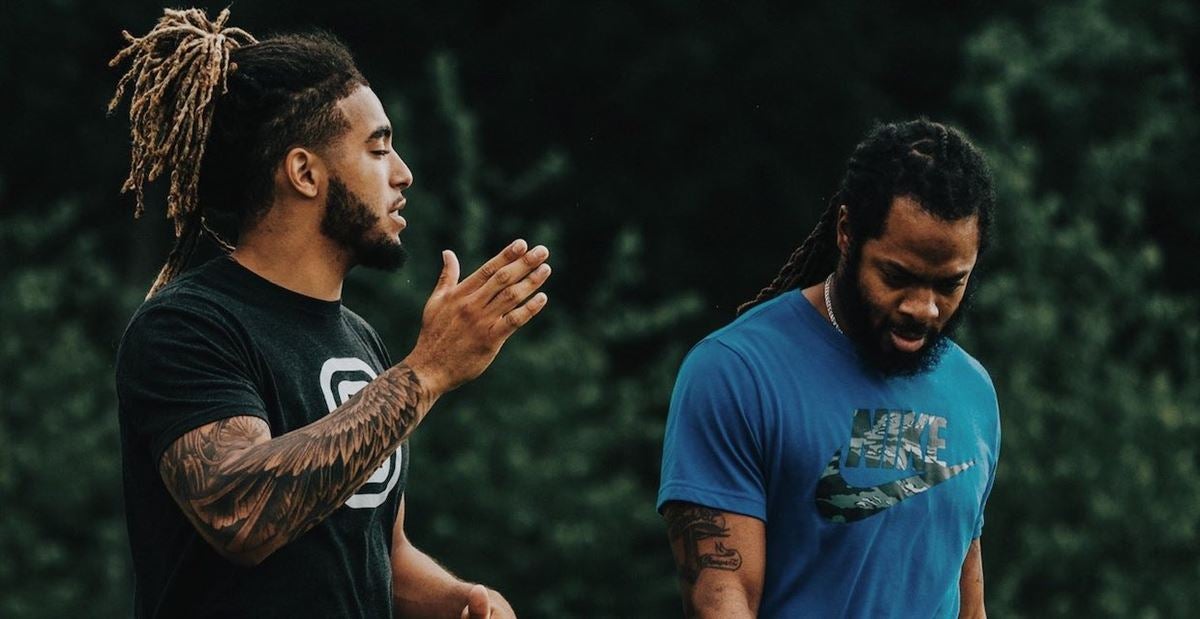 Look: Gee Scott Jr. works out with NFL corner Richard Sherman