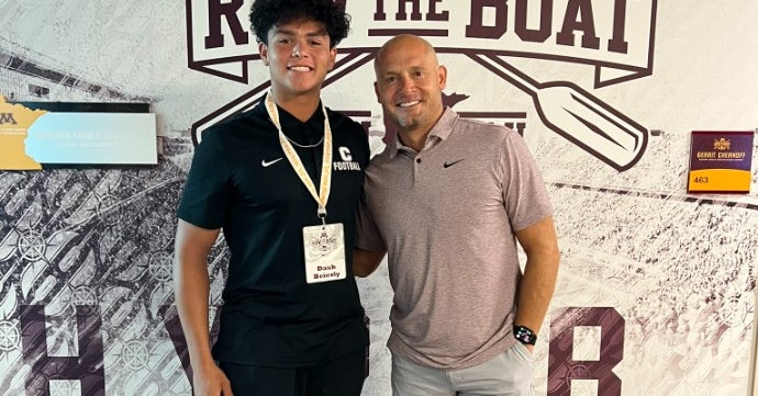 2025 California QB Dash Beierly enjoys his first trip to Minnesota