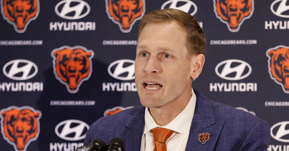 Ben Johnson takes shot at Matt LaFleur at Bears introduction press ...