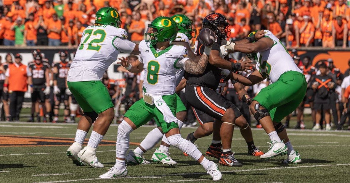 Ranking Oregon's position groups after three games