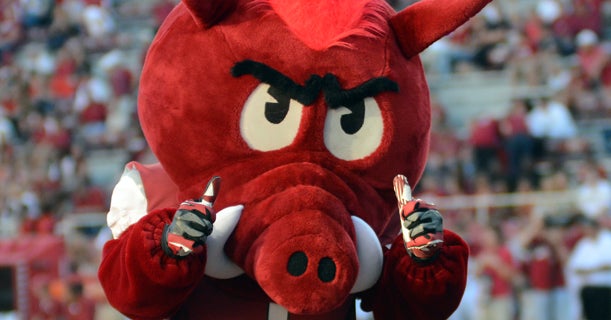 Razorbacks show plenty of heart