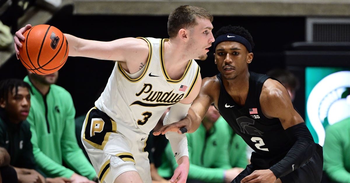 Spartans on three-game losing streak after falling at No. 2 Purdue