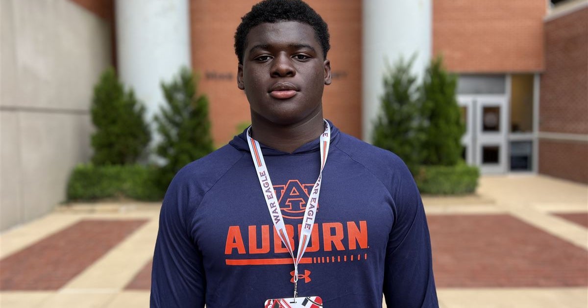 'Family vibe' has Auburn in the mix for Top247 DL Bryce Perry-Wright