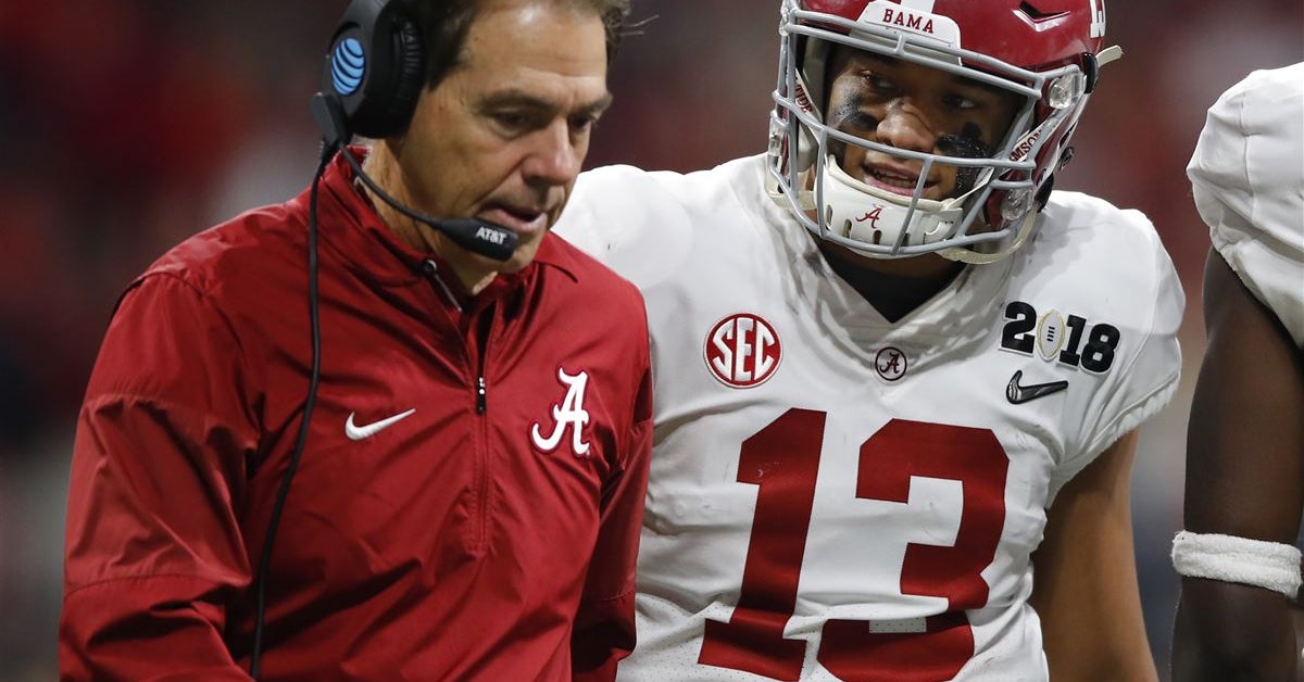 Nick Saban will talk to Tua Tagovailoa after suffering latest ...