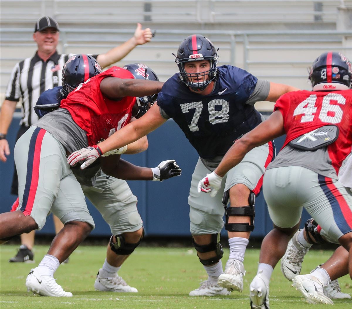 Photos | Sights and scenes from Ole Miss' Saturday scrimmage