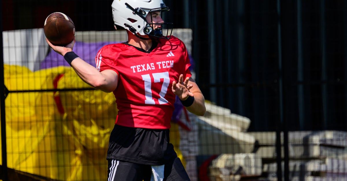 Texas Tech QB Jake Strong announces he's entering the transfer portal