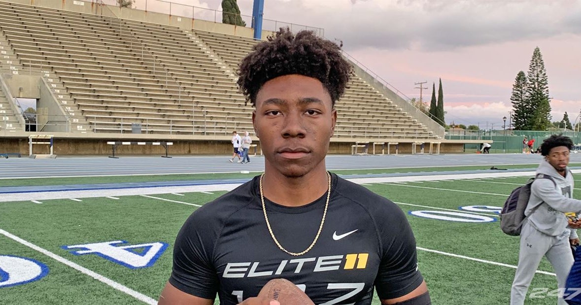 Xavier Ward had eye opening showing at Elite 11 Regional lCamp