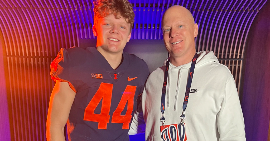 2025 Wisconsin LB Cooper Catalano visits Illini again: 'We have a great ...