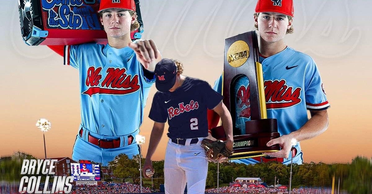 RHP Bryce Collins joining Ole Miss baseball's stacked 2026 recruiting class