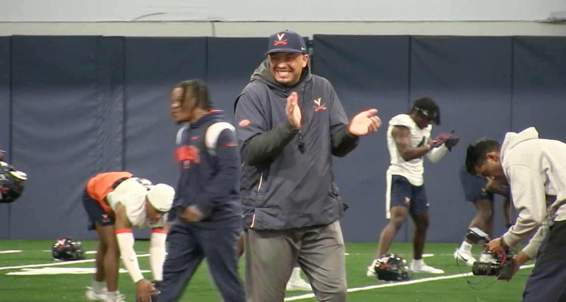 Sights and sounds from Virginia’s first spring practice - Football Alliance