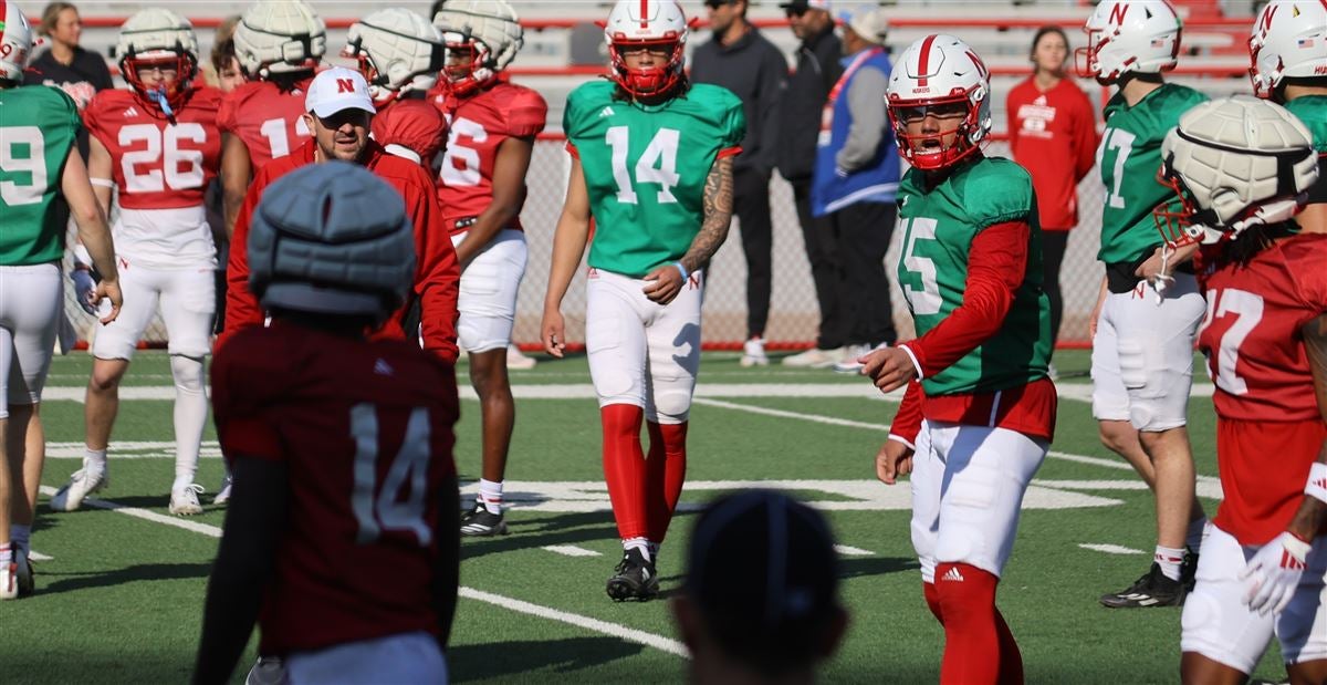 Look: Nebraska football runs through Thursday practice