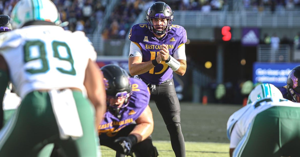 ECU quarterback Alex Flinn to forgo final year of eligibility