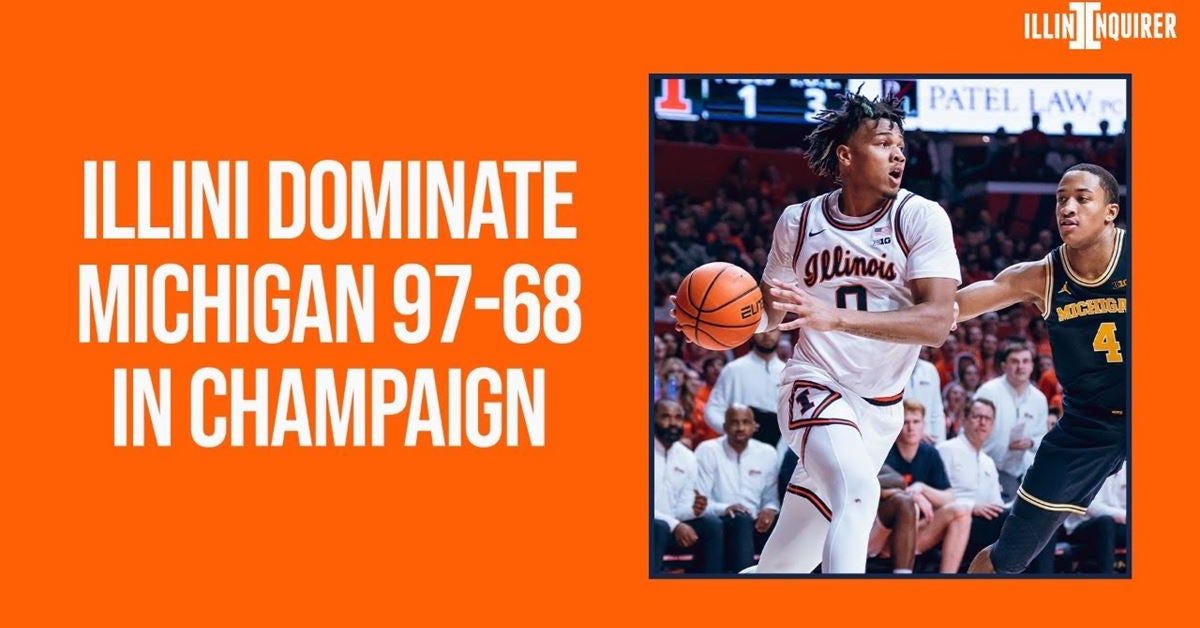 Illini Inquirer Podcast Ep 762 Illini Dominate Michigan Howard Again