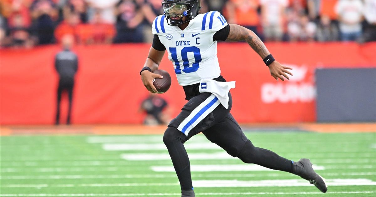 Duke QB Darian Mensah had his offense humming in win over Syracuse