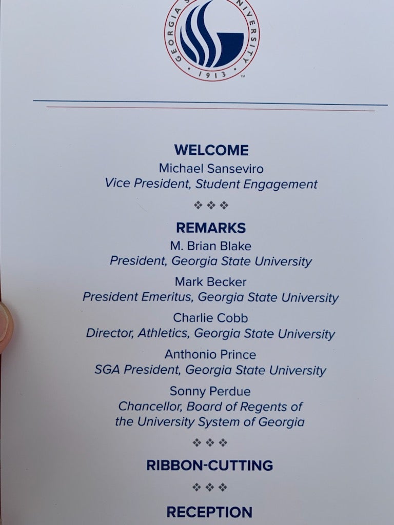 Convocation Center Ribbon Cutting Thursday